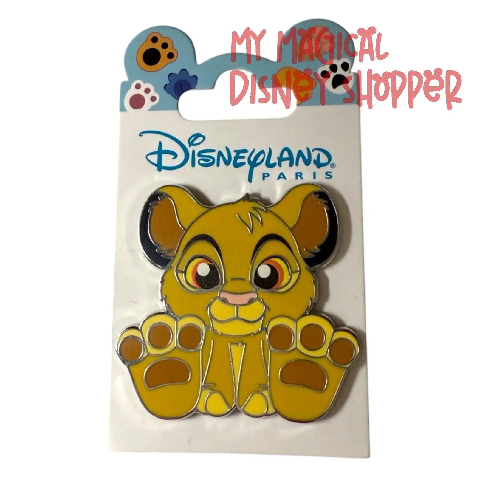 Disneyland Paris Big Feet Collector's Pin - Simba – My Magical WDW Shopper