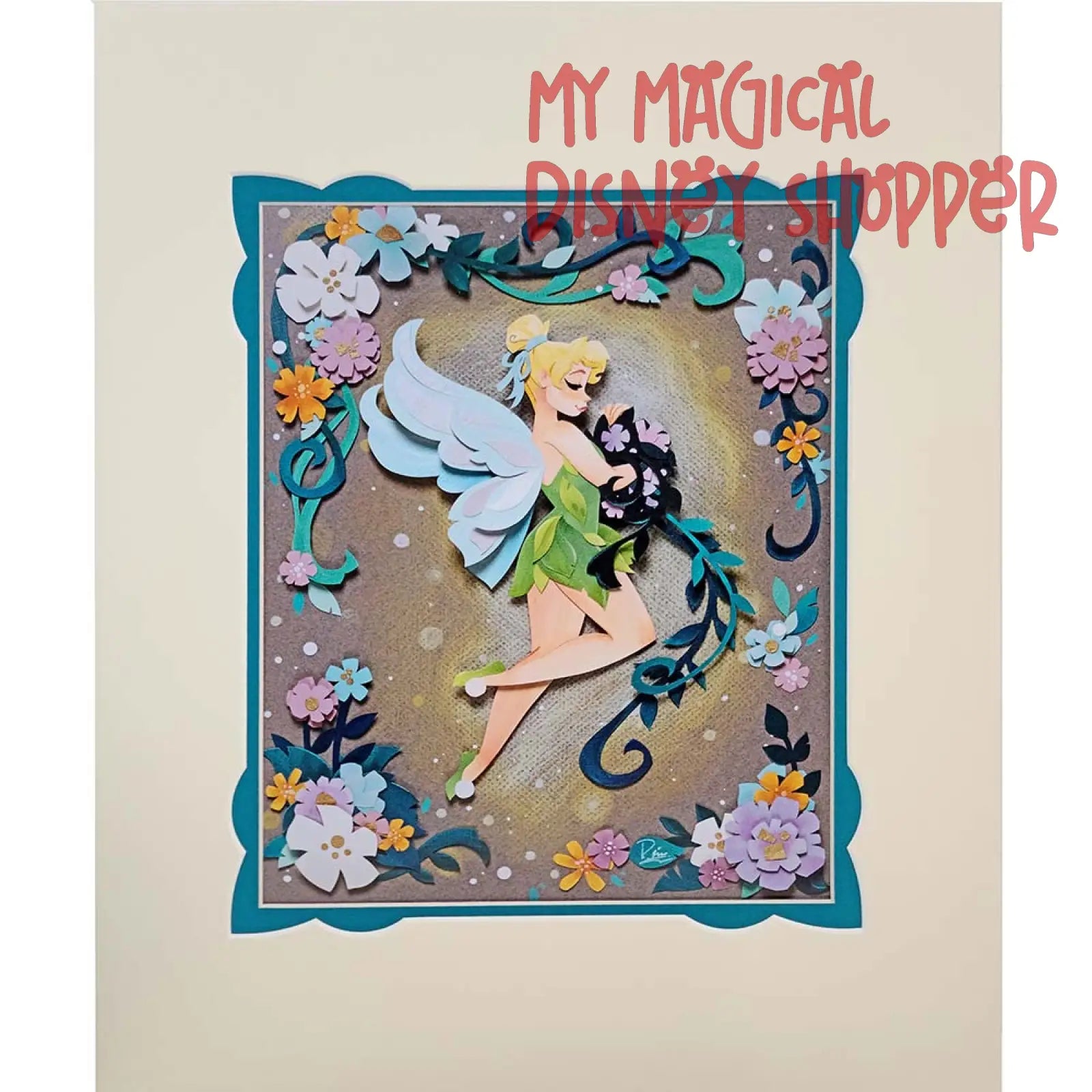 “Faith, Trust, and Flowers” Disney Artist Print – Ryan Riller 🌸🧚♀️ – My ...