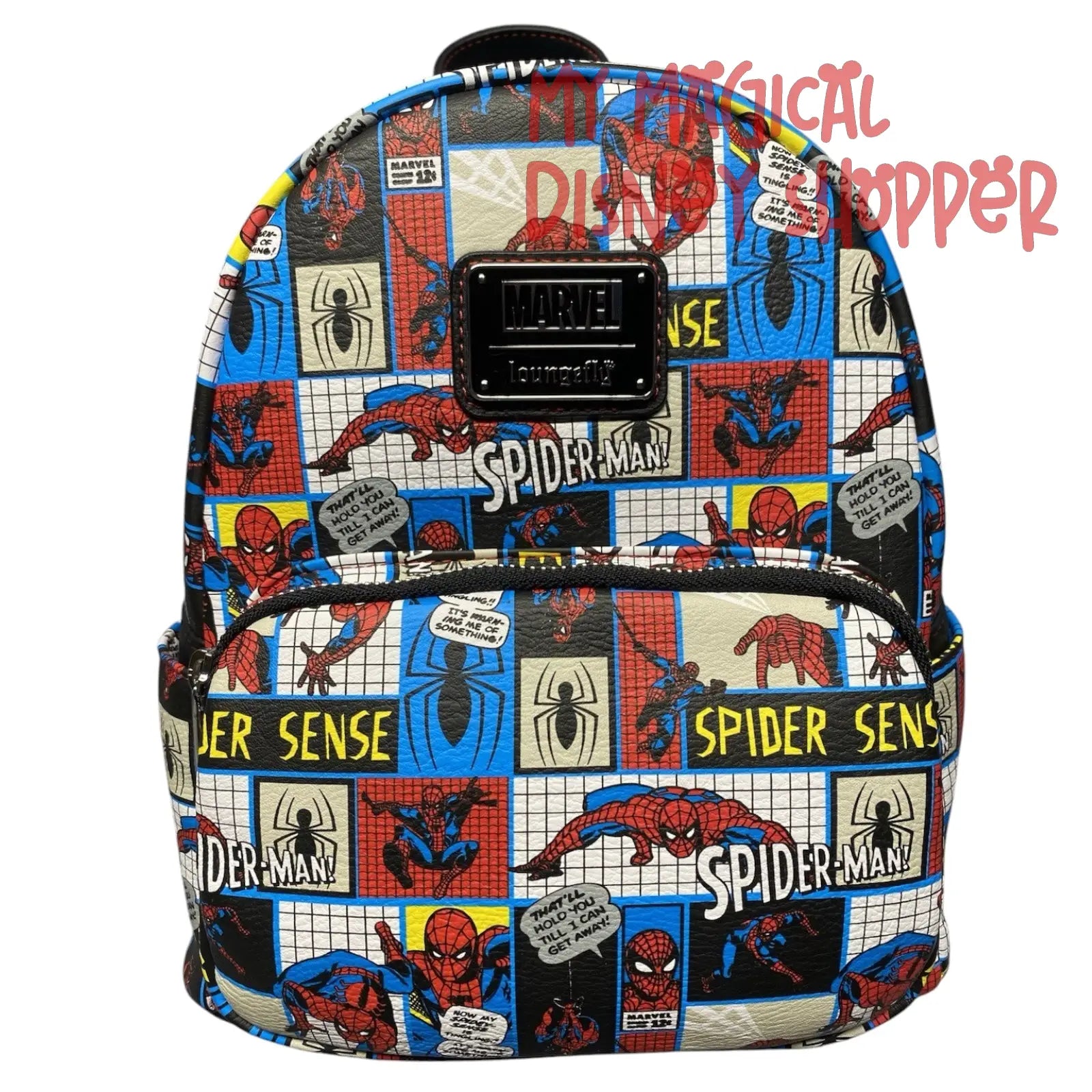 Marvel Spider-Man "Spider Sense" Loungefly Mini Backpack – My Magical ...