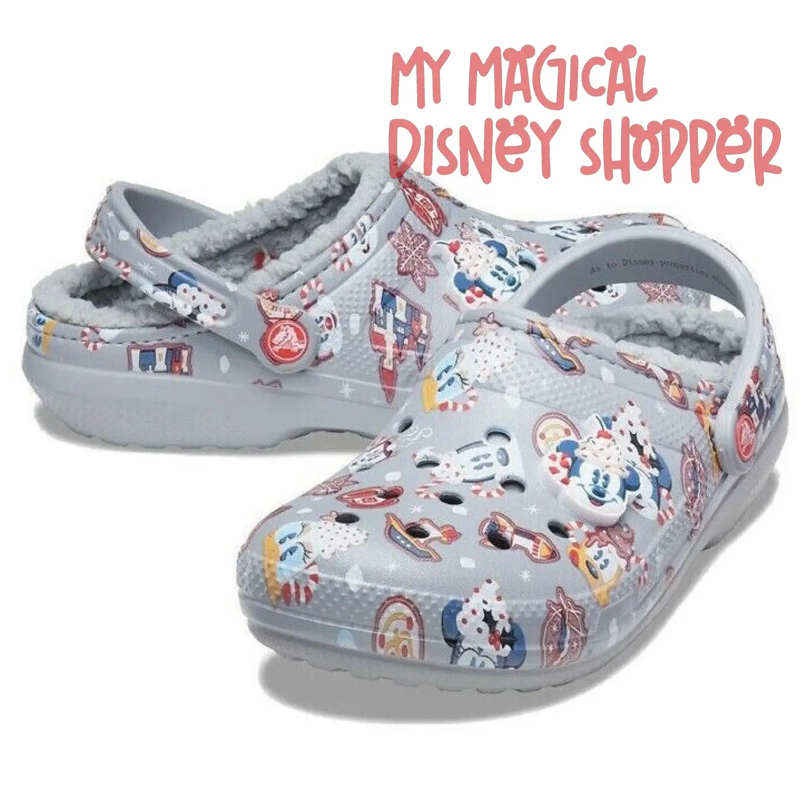 Mickey Mouse and Friends Holiday Christmas Clogs for Adults by Crocs ...