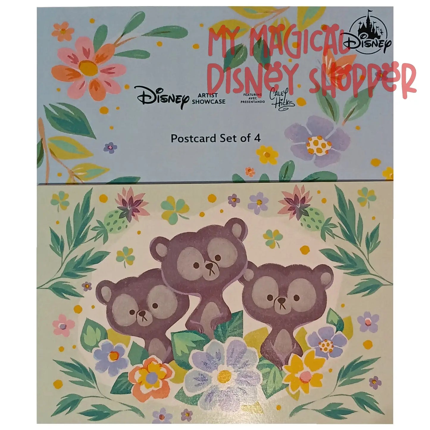 Woodland Friends Art Card Set Of 4 - Casey Hicks – My Magical WDW Shopper
